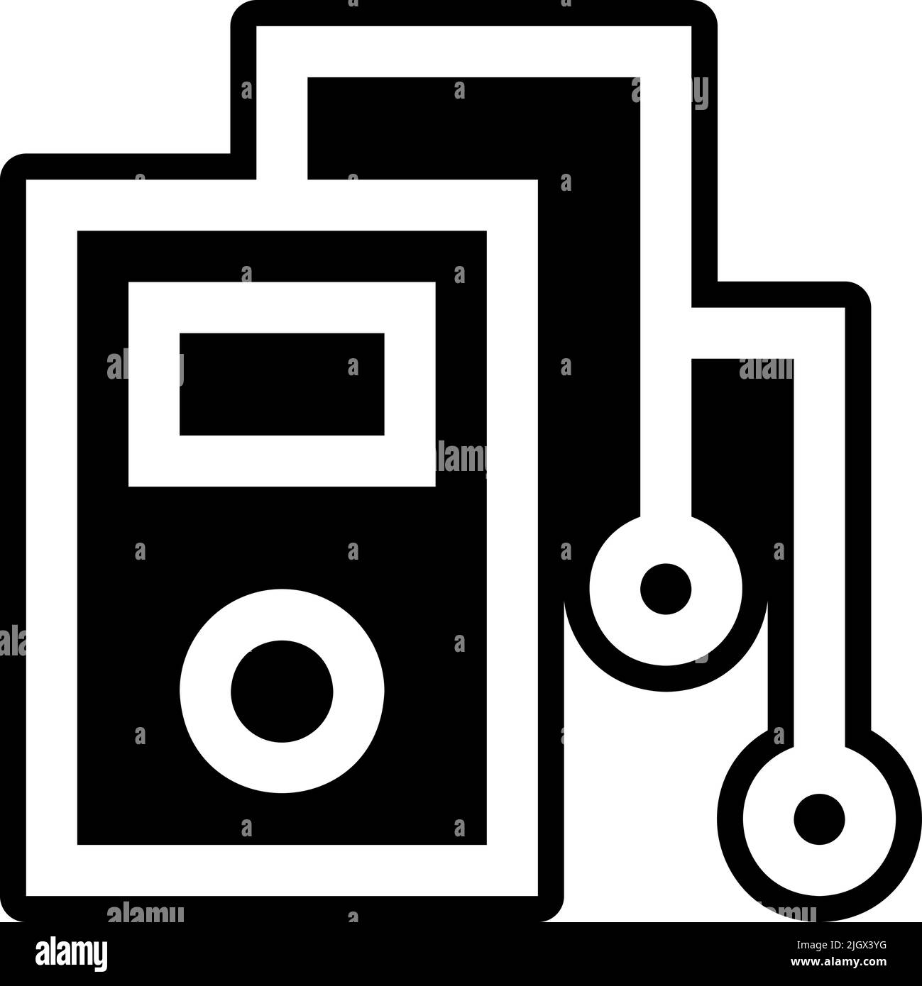 Vintage portable cassette player Black and White Stock Photos & Images ...