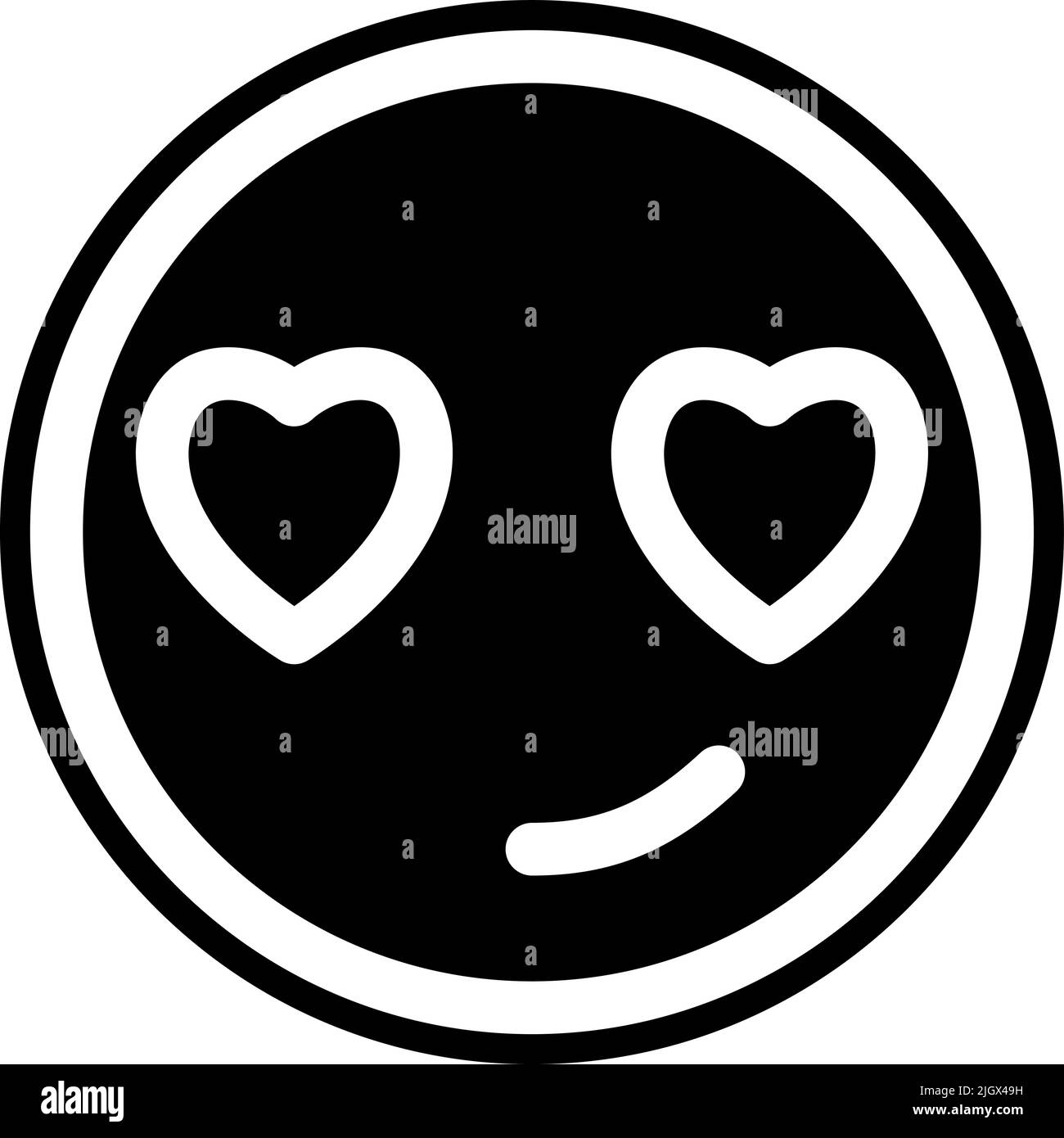 Emoji and emoticons love icon Stock Vector Image & Art - Alamy