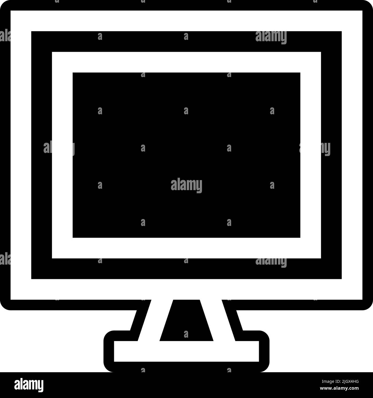 Electronics lcd icon Stock Vector Image & Art - Alamy