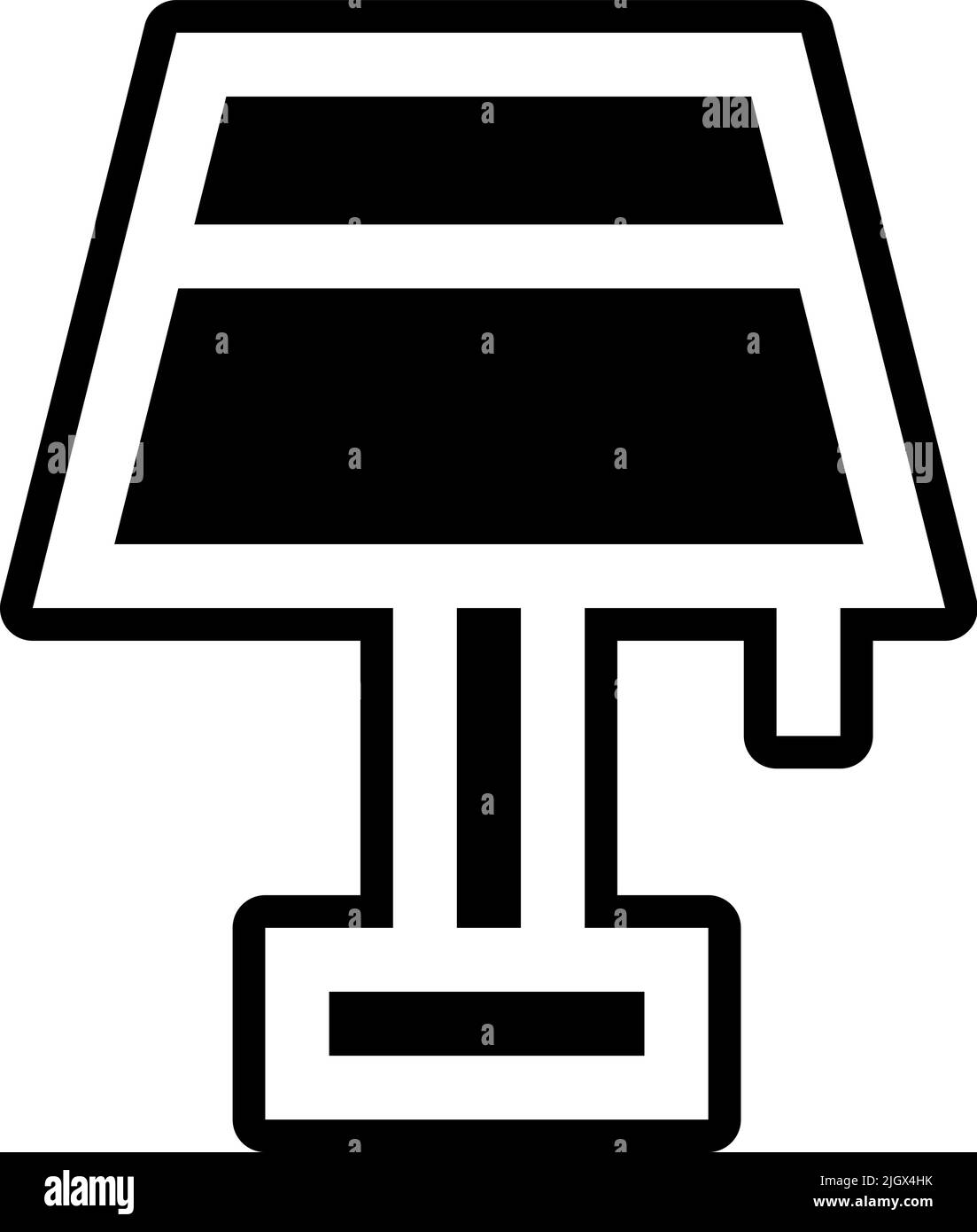 Lamp icon set light Black and White Stock Photos & Images - Alamy