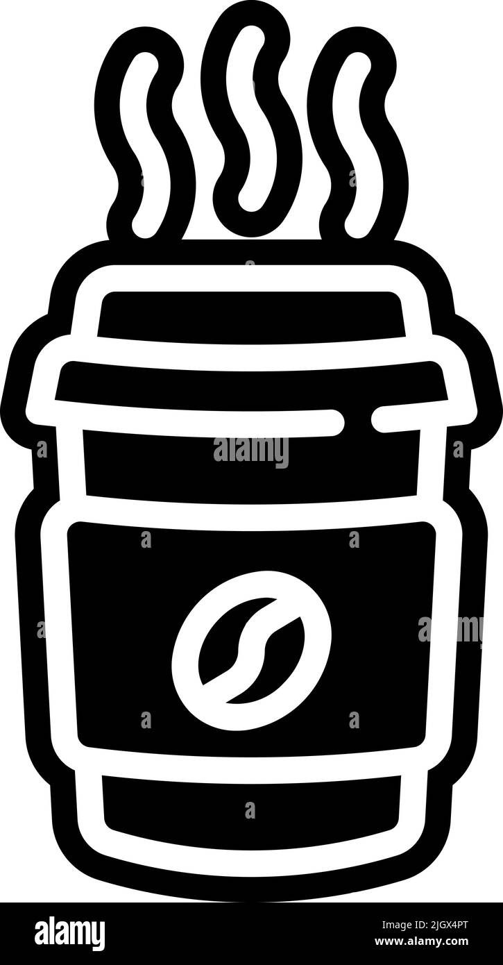 Everyday stuff hot coffee icon Stock Vector Image & Art - Alamy