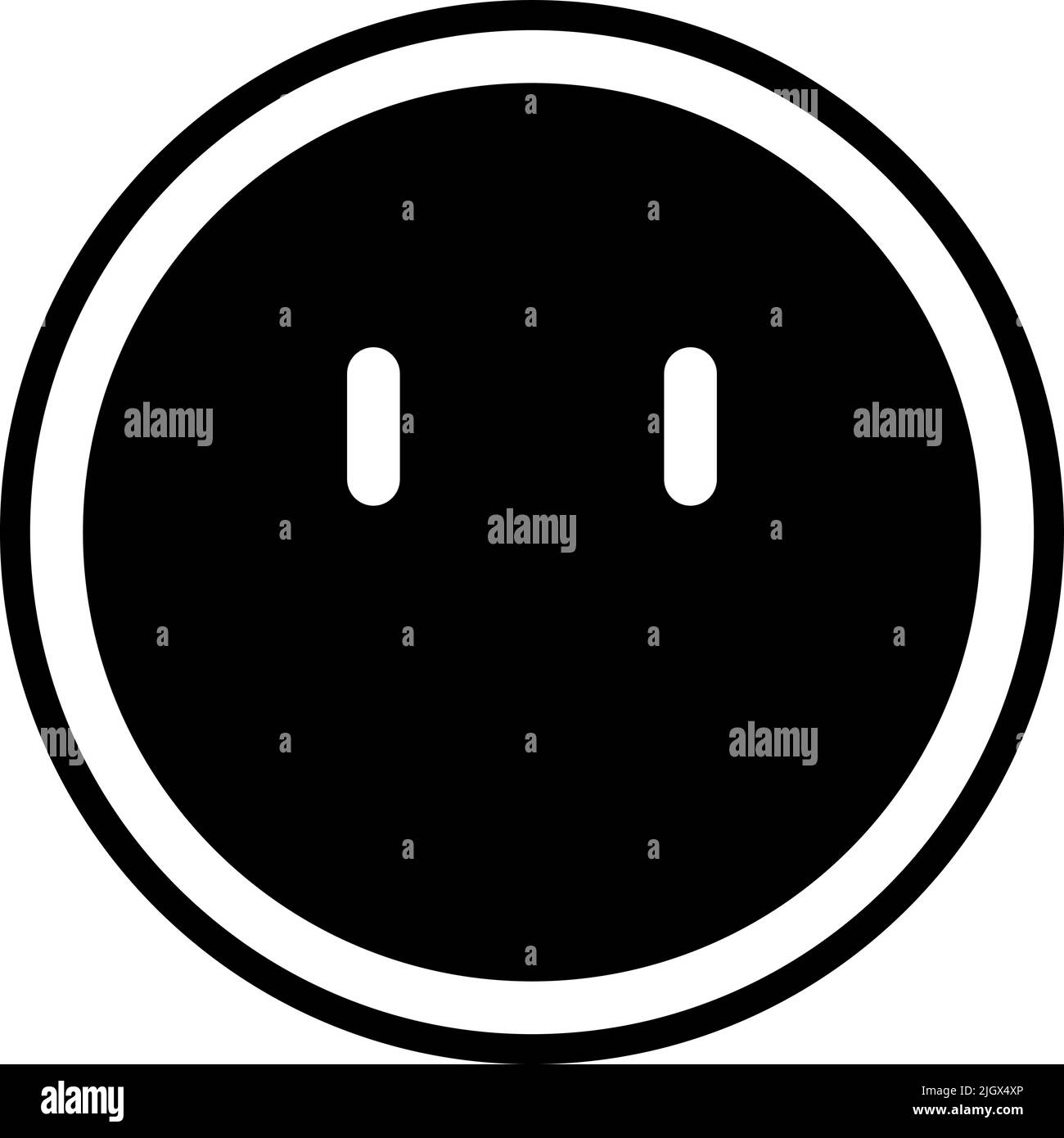 Emoji and emoticons silent icon Stock Vector Image & Art - Alamy