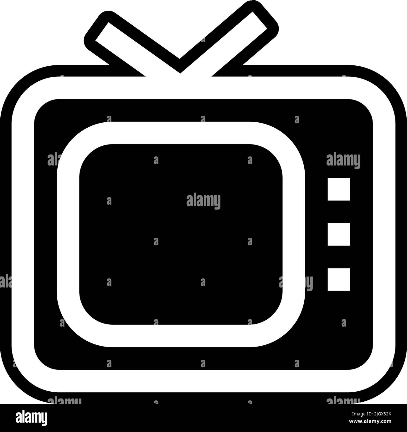 Electronics tv icon Stock Vector Image & Art - Alamy