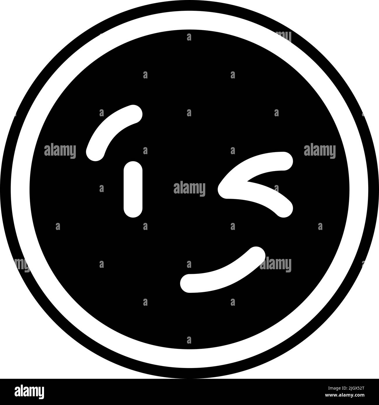 Emoji and emoticons wink icon Stock Vector Image & Art - Alamy