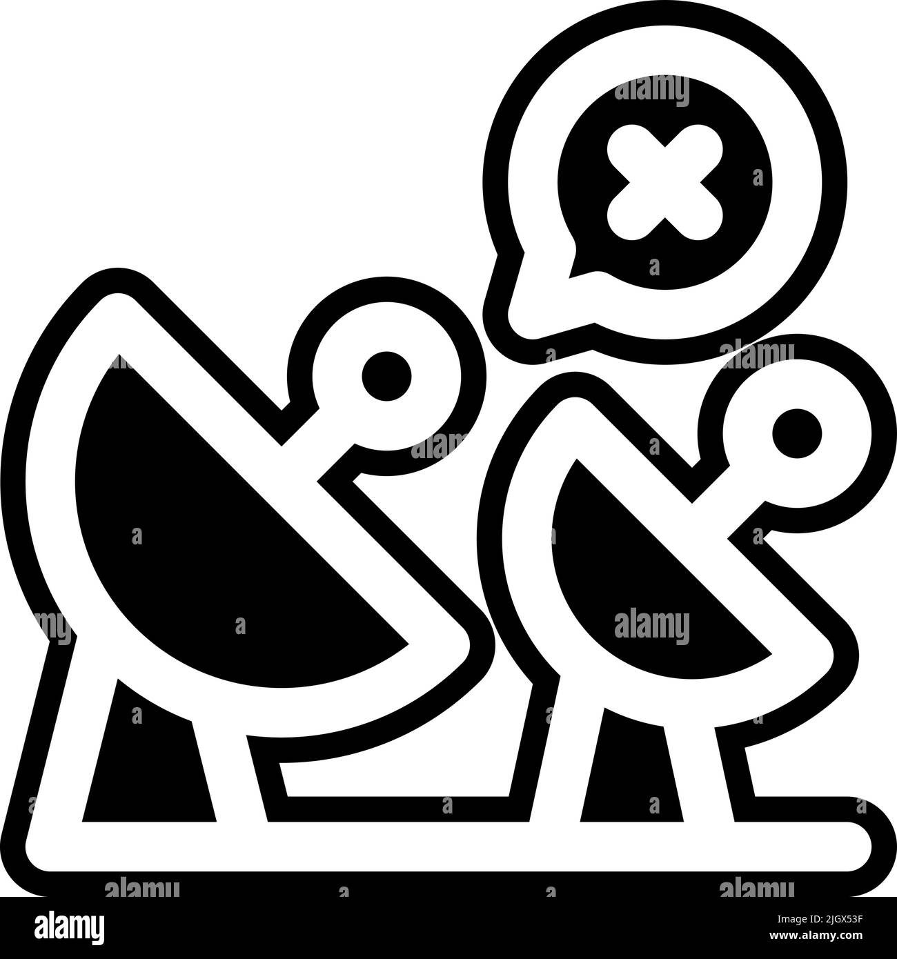 Fake news icon Stock Vector Image & Art - Alamy