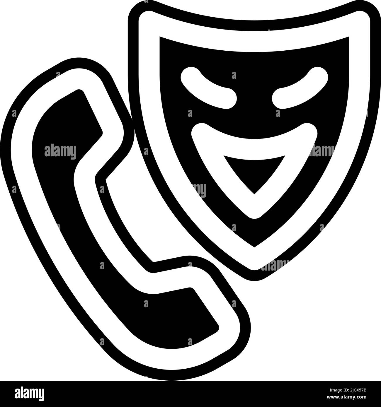 Fake news call icon Stock Vector Image & Art - Alamy