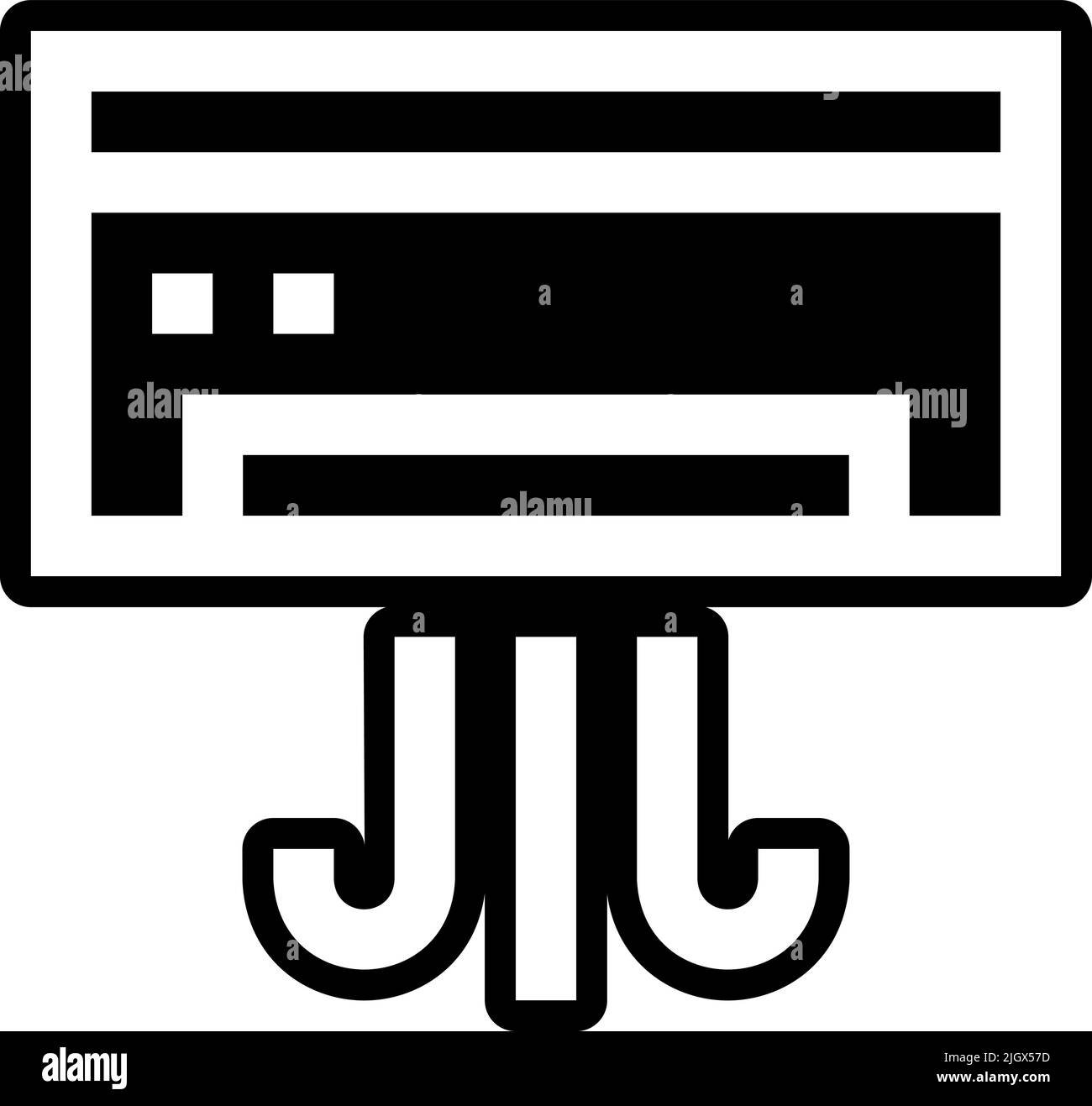 Electronics ac icon Stock Vector Image & Art - Alamy