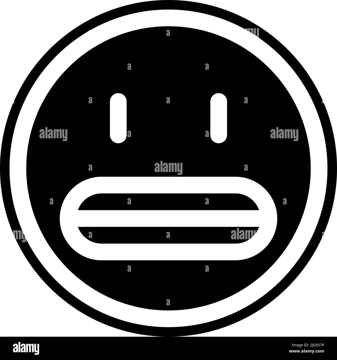 Grimacing mouth Stock Vector Images - Alamy