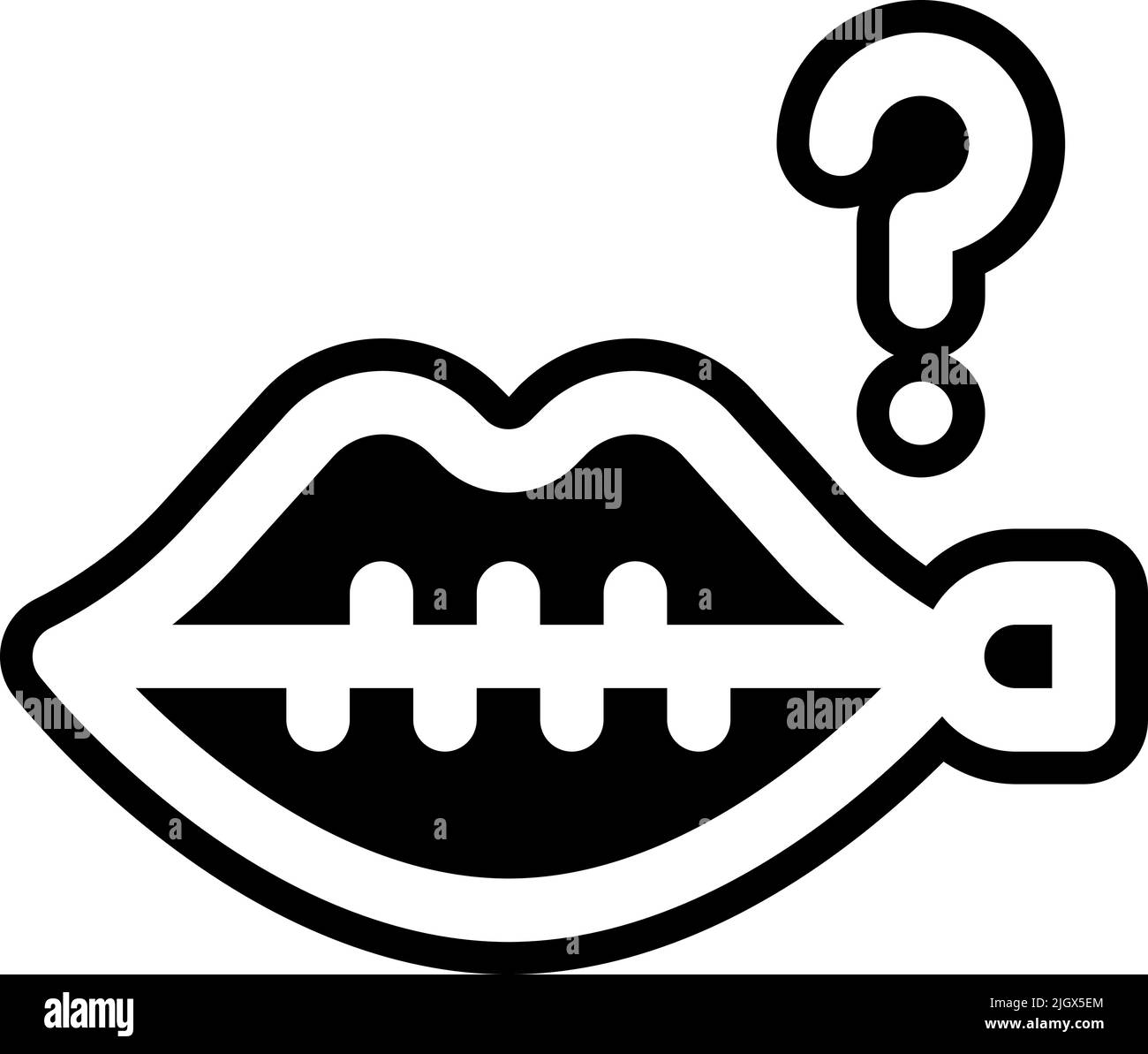 Fake news microphone icon Stock Vector Images - Alamy