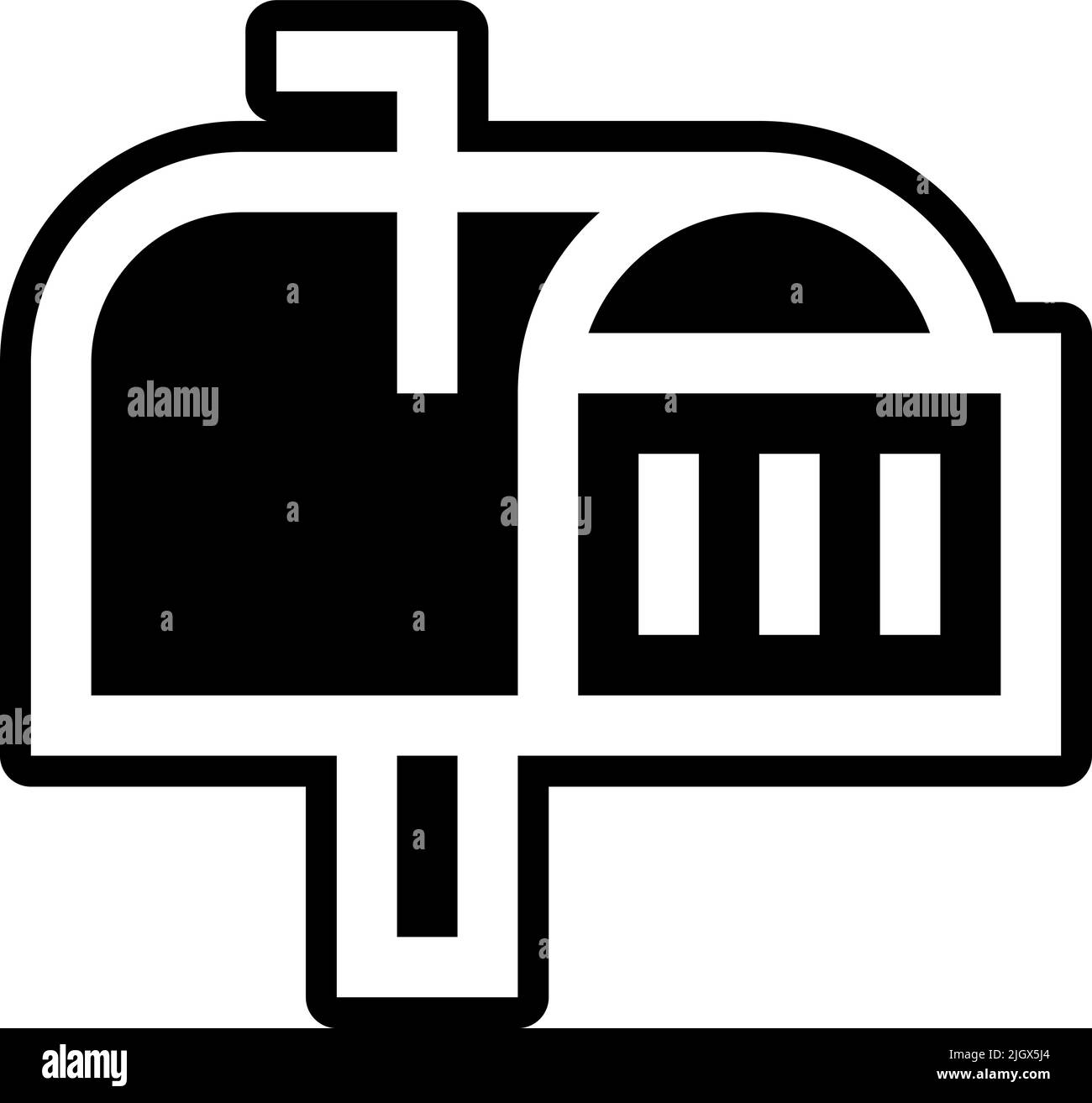 Fake news letter box icon Stock Vector Image & Art - Alamy