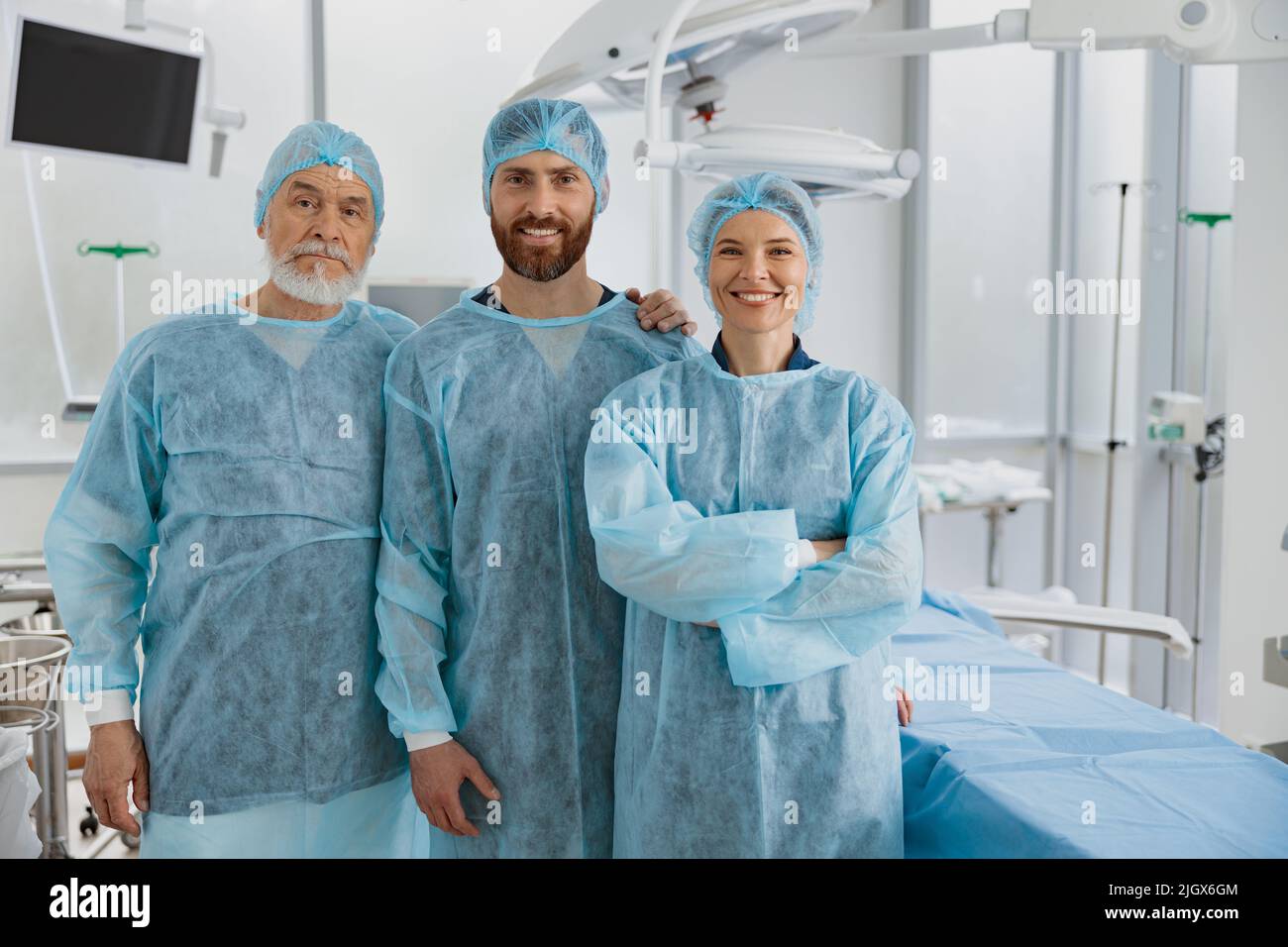 Team professional male surgeons in hi-res stock photography and images ...