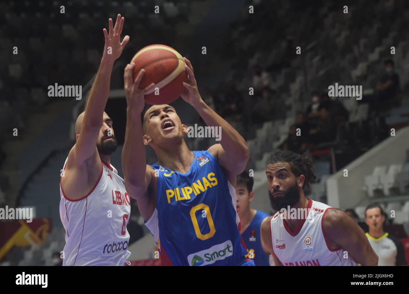 Jakarta, Indonesia. 13th July, 2022. Thirdy Ravena (C) of the ...