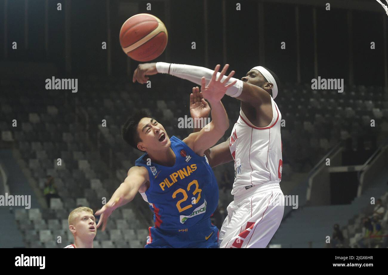 Jakarta, Indonesia. 13th July, 2022. William Navarro (L) of the ...