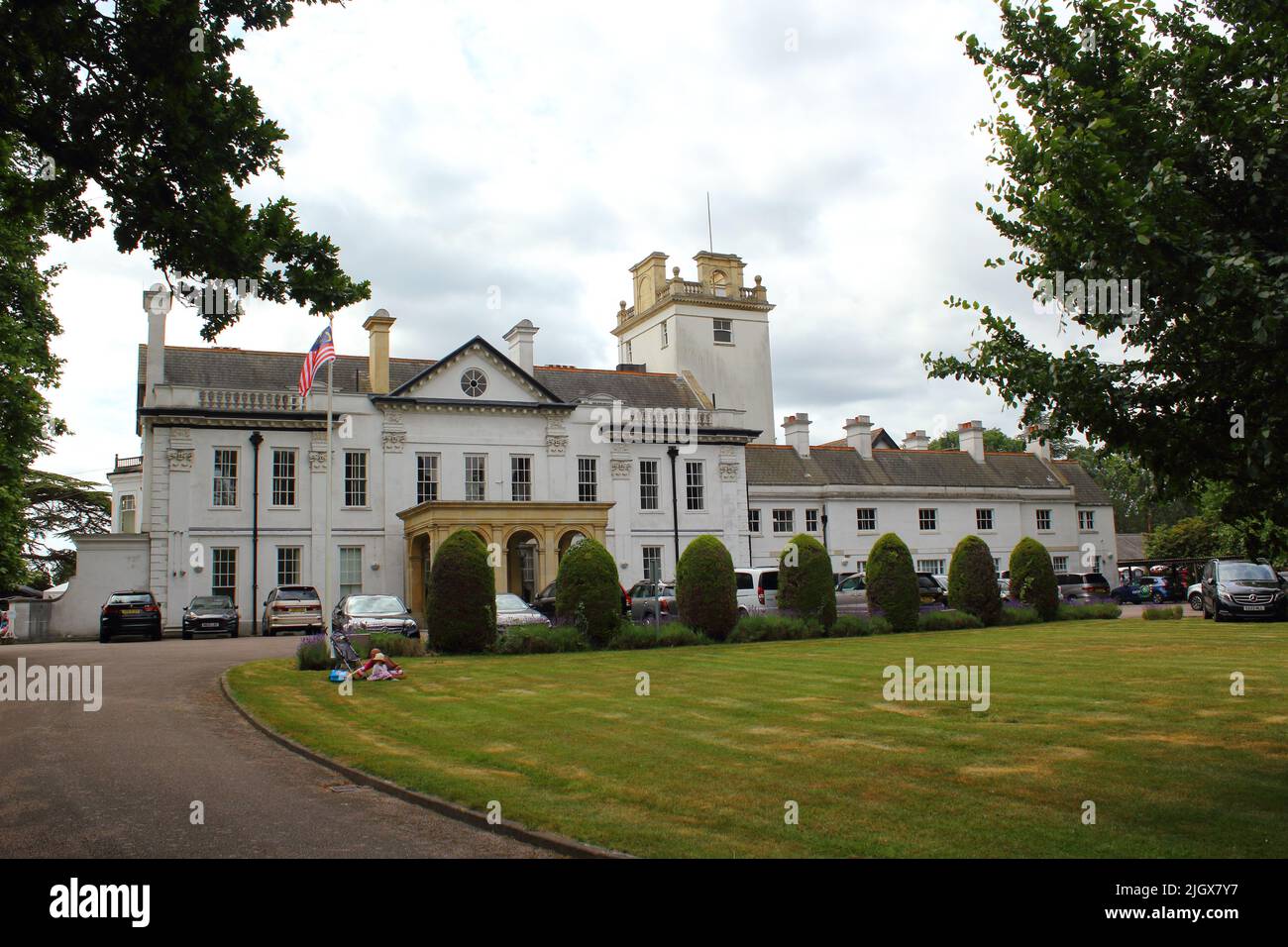 Brickendonbury Estate, home of the laboratories of the Tun Abdul Razak ...