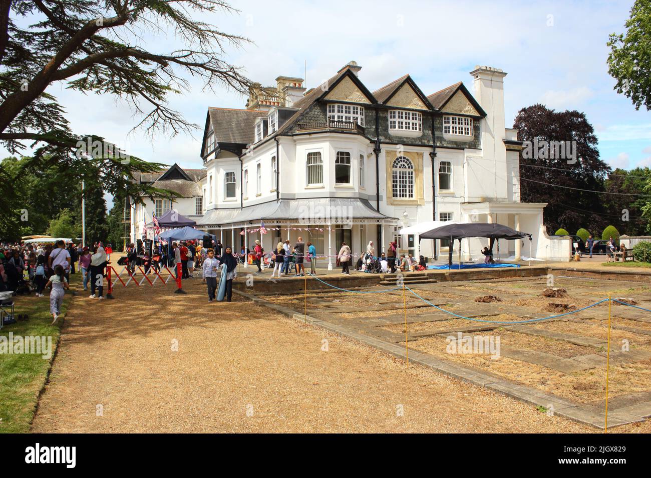 Brickendonbury Estate, home of the laboratories of the Tun Abdul Razak ...