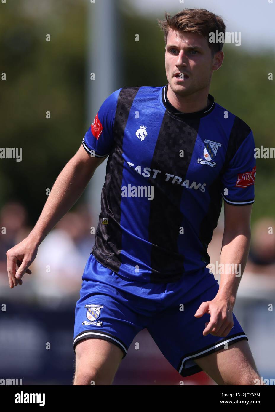 Grimsby, England, 9th July 2022. Will Annan of Cleethorpes Town during ...