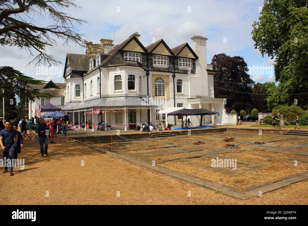 Brickendonbury Estate, home of the laboratories of the Tun Abdul Razak ...