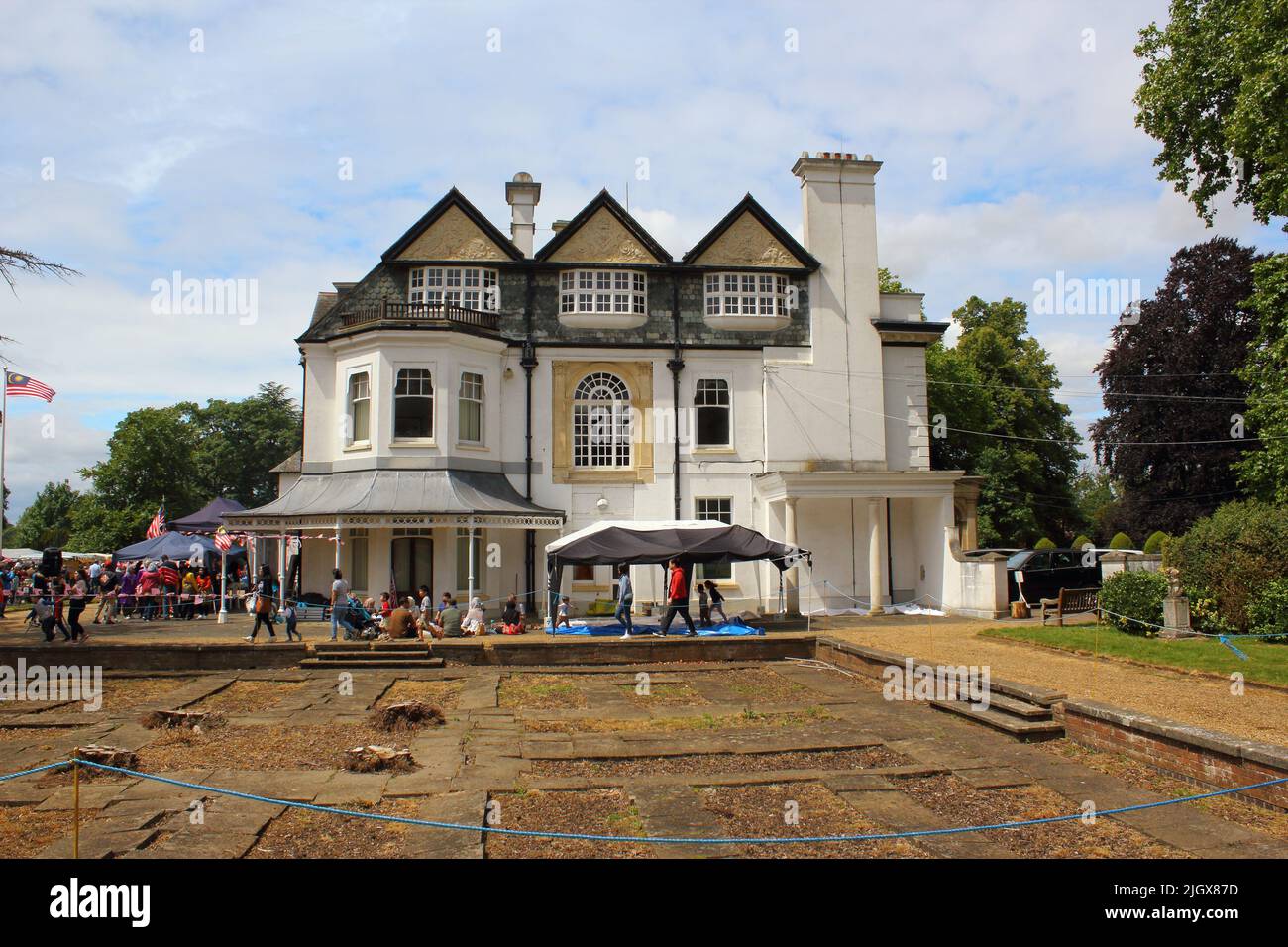 Brickendonbury Estate, home of the laboratories of the Tun Abdul Razak ...