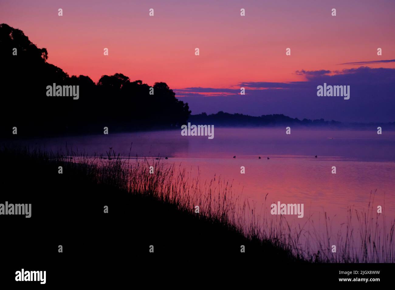 The lake of fogliano hi-res stock photography and images - Alamy