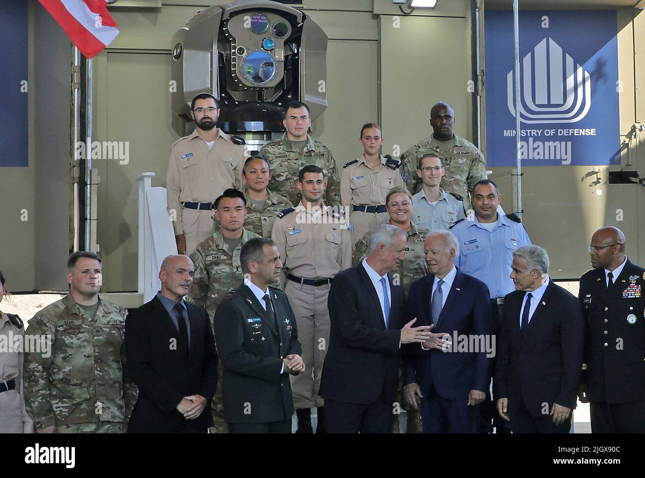 Tel Aviv, Israel. 13th July, 2022. U.S. President Joe Biden and Israeli ...