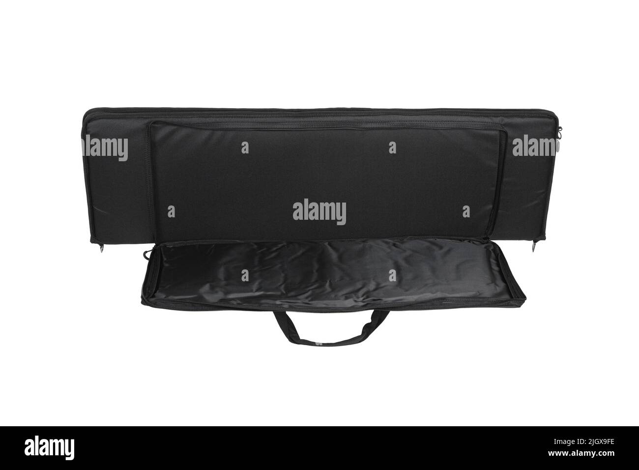 Soft black weapon case with extra pockets. Bag for storing and ...