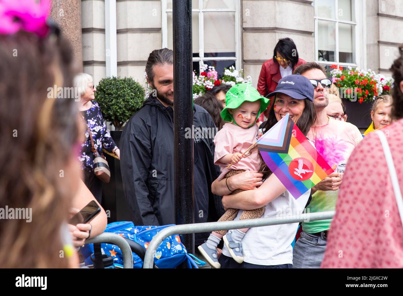 Scenes of the crowd - The Independent marching in the Pride in London ...