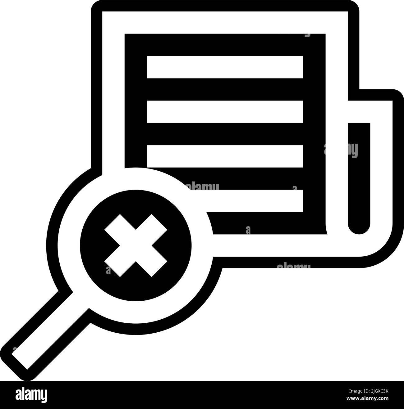 Fake news icon Stock Vector Image & Art - Alamy