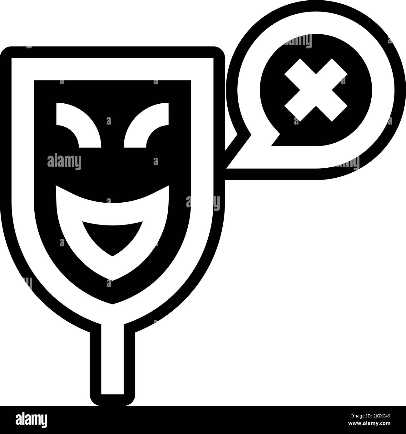 Fake news icon Stock Vector Image & Art - Alamy