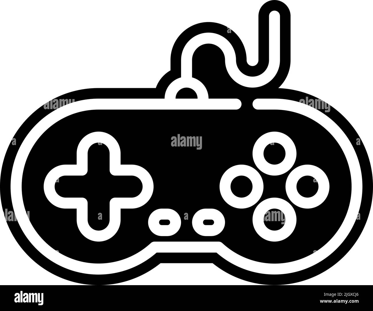 Game console joystick tv Cut Out Stock Images & Pictures - Alamy