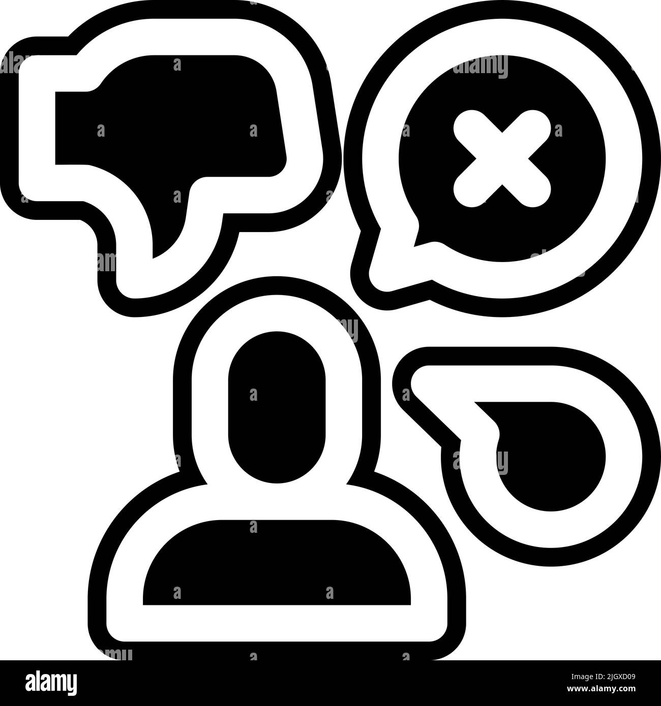 Fake news discredit icon Stock Vector Image & Art - Alamy