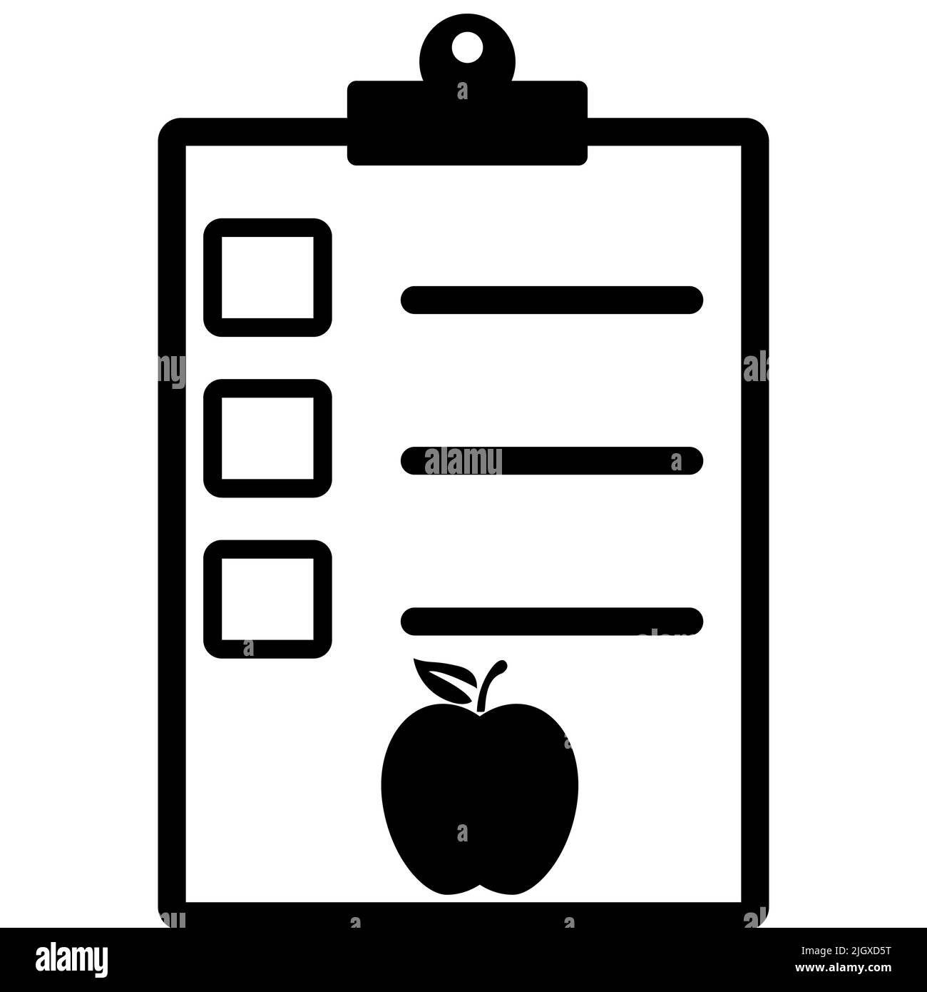 nutrition icon on white background. nutrient sign. diet symbol. flat ...