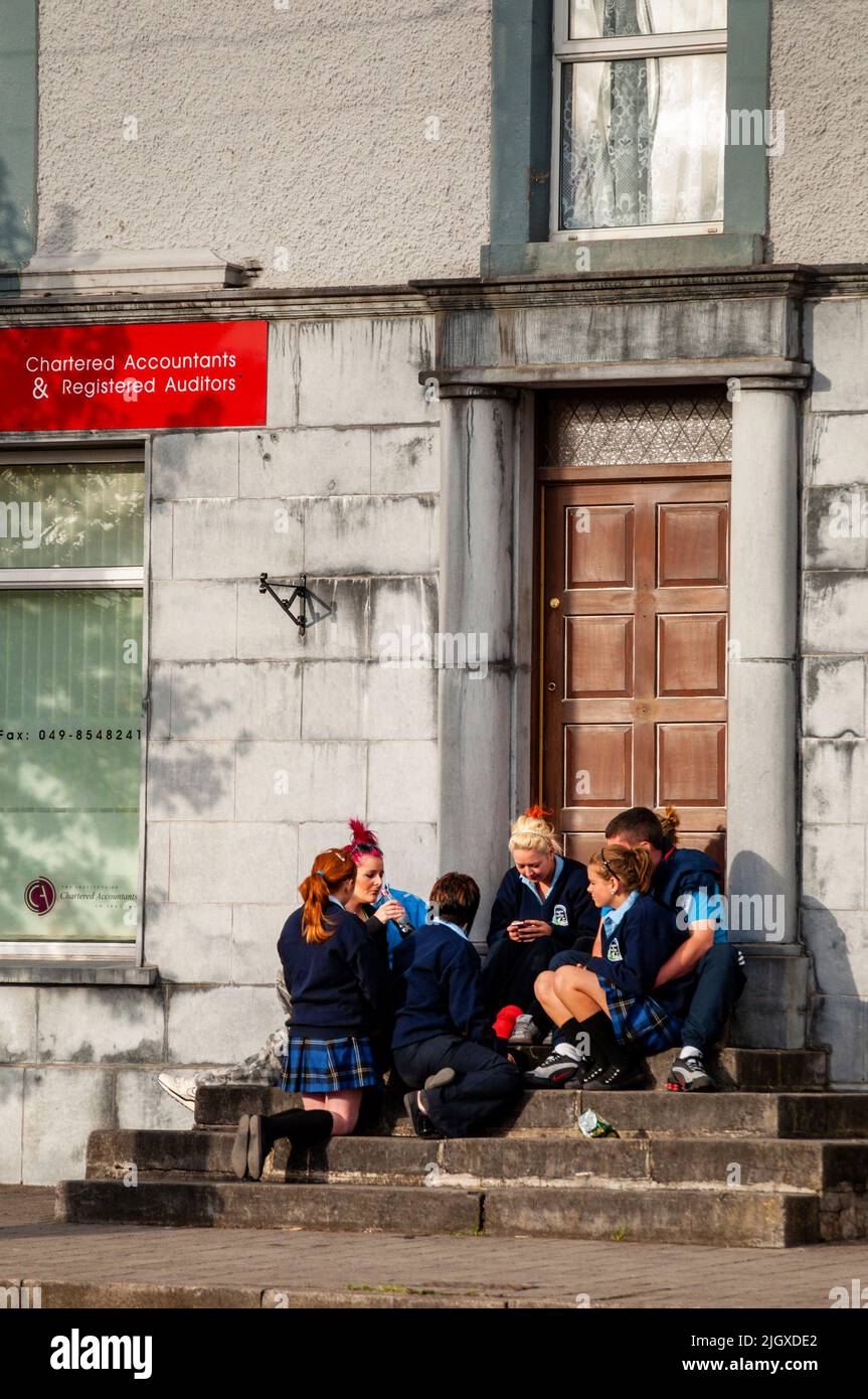 Irish kids school hi-res stock photography and images - Alamy