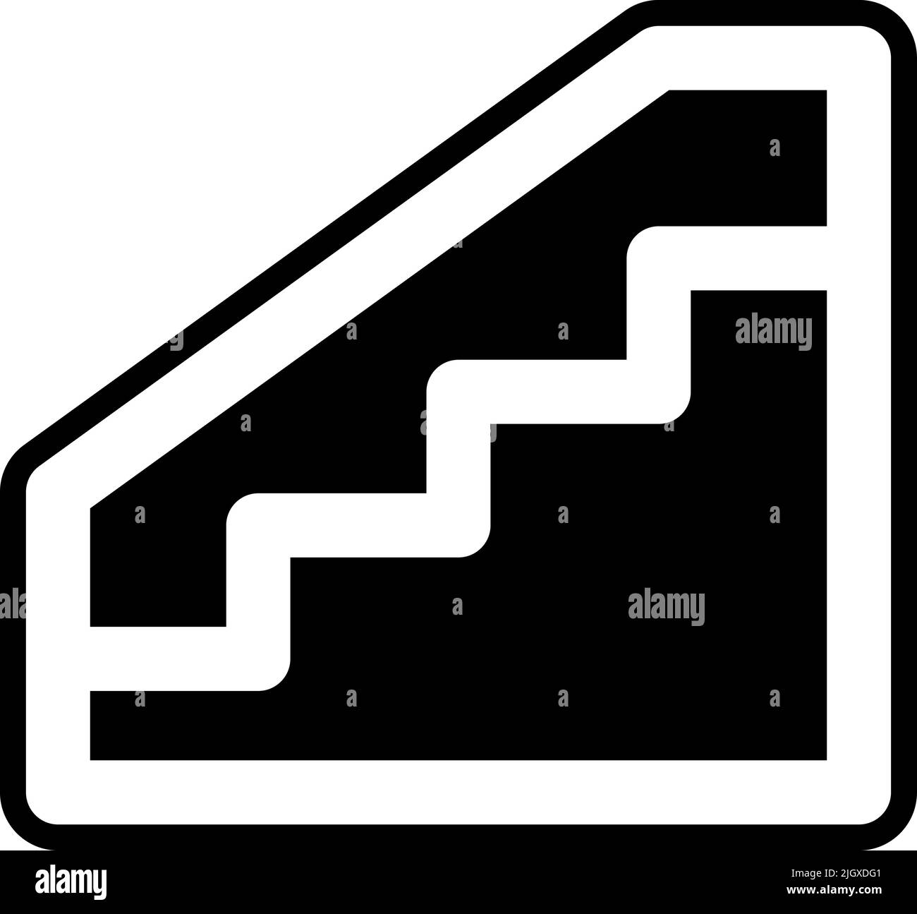 Furniture stairs icon Stock Vector Image & Art - Alamy