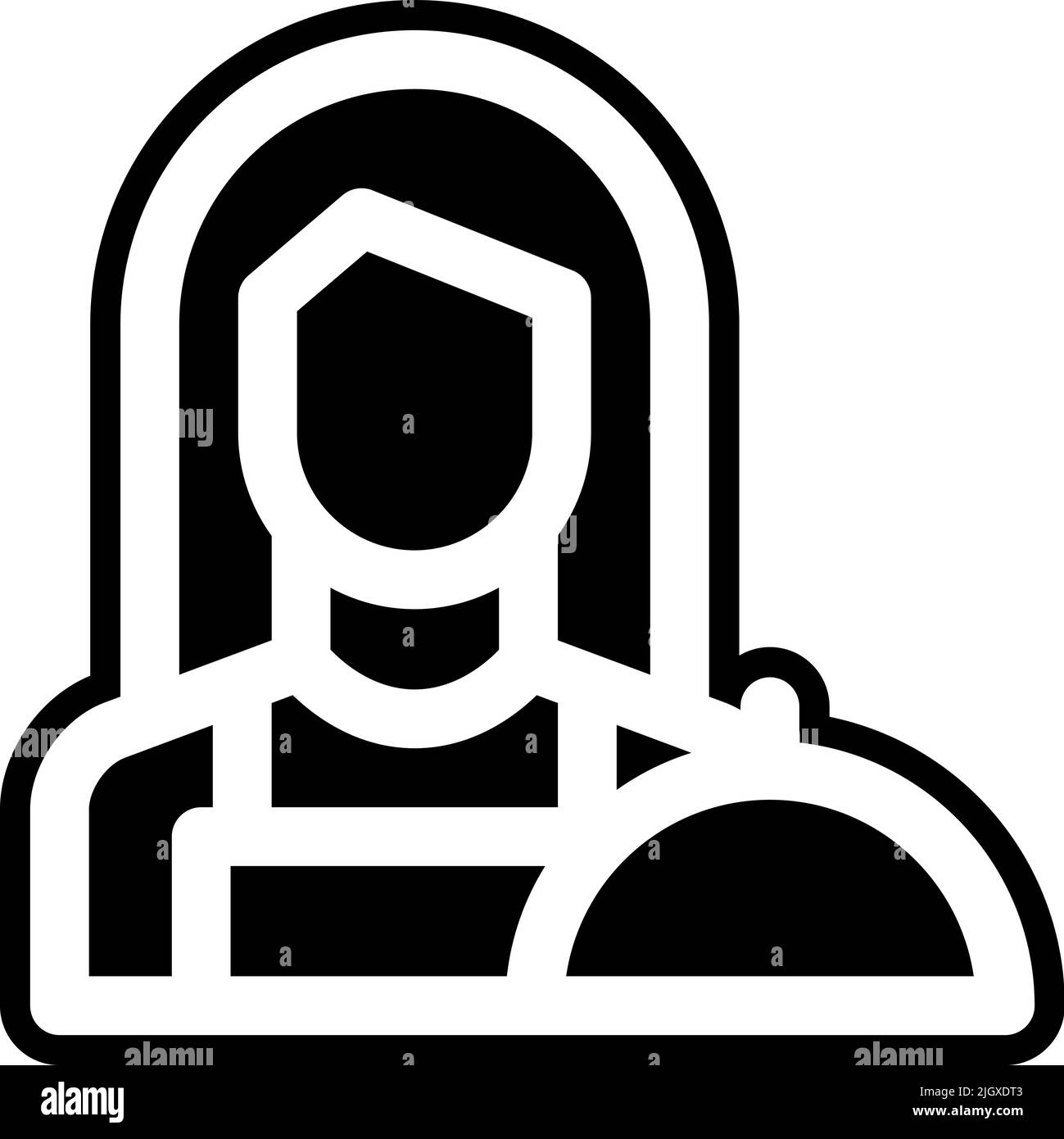 Food and restaurant waiter icon Stock Vector Image & Art - Alamy