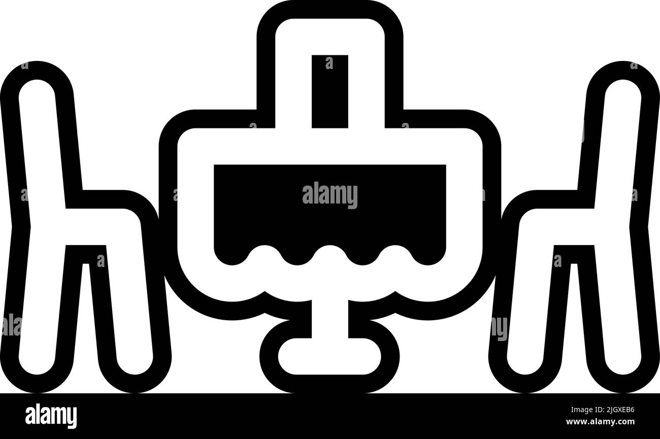 Food and restaurant table icon Stock Vector Image & Art - Alamy