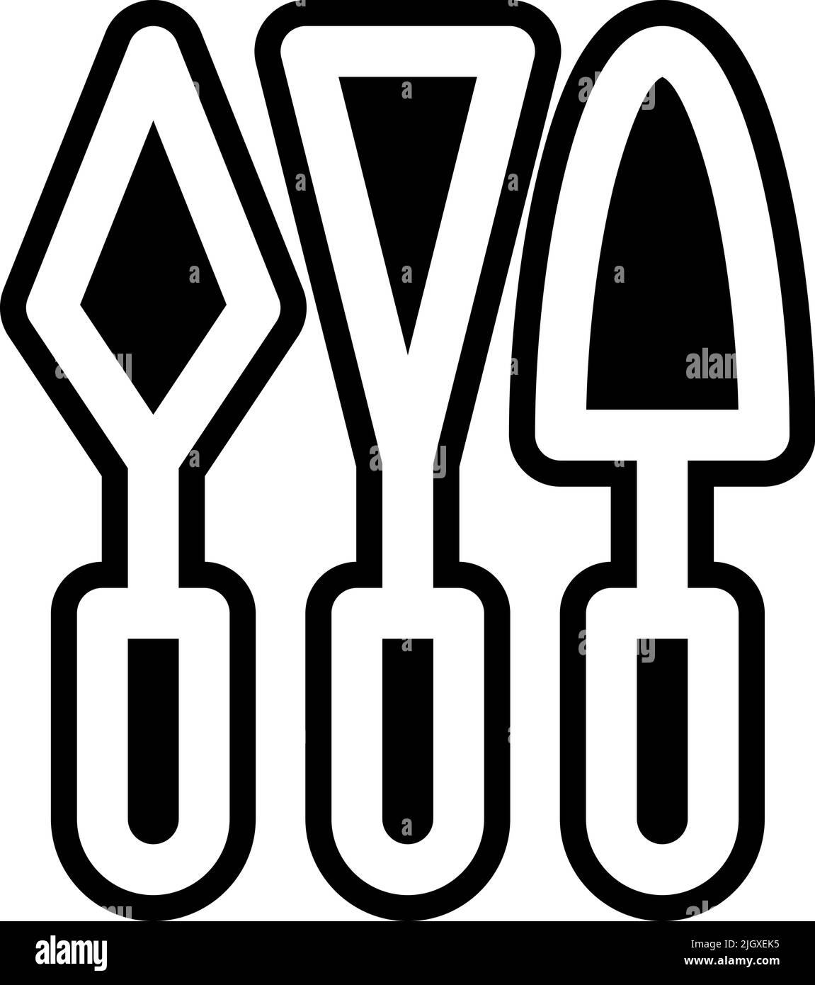 Trowel drawing Black and White Stock Photos & Images - Alamy