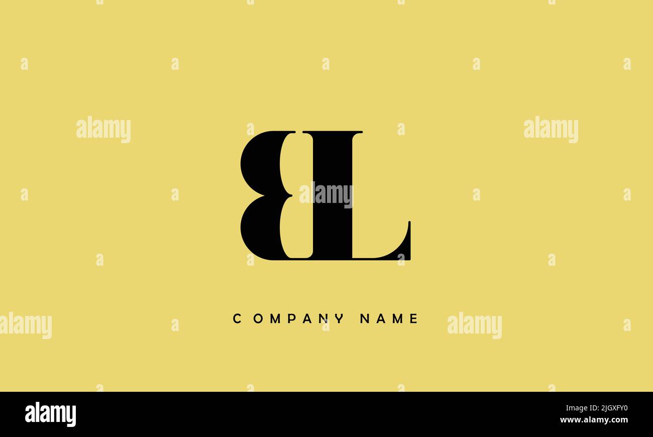 LB, BL Alphabets Letters Logo Monogram Stock Vector Image & Art - Alamy