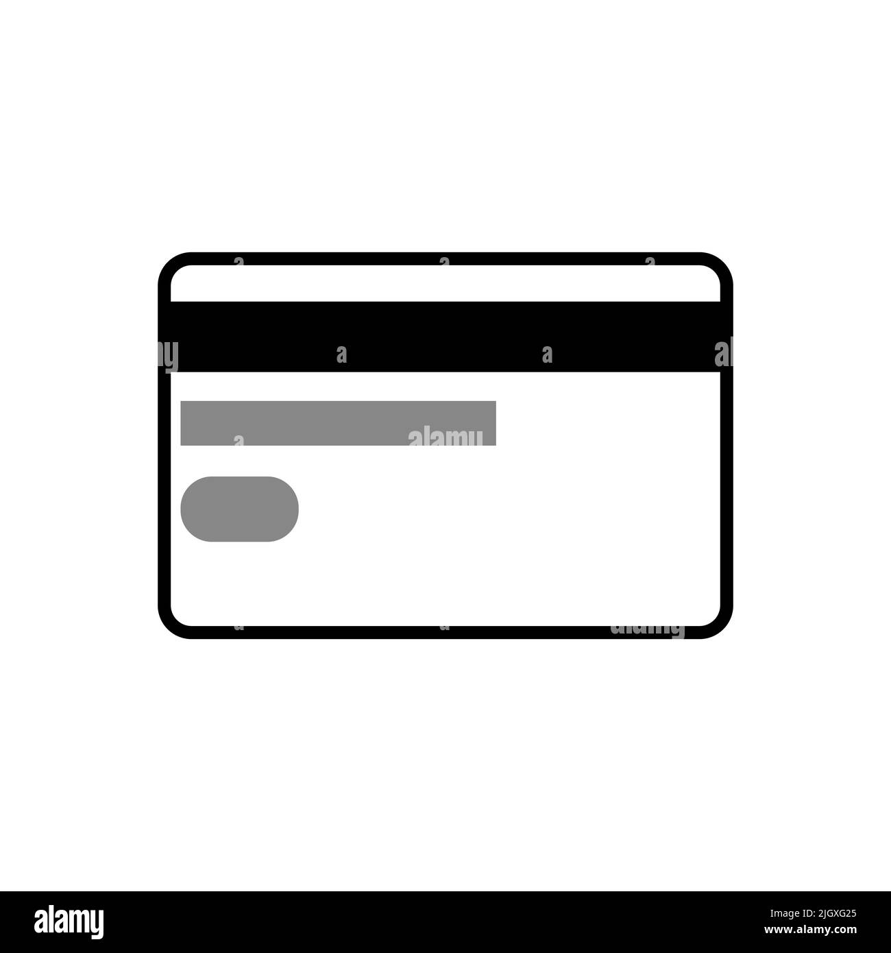 Credit card icon logo Black and White Stock Photos & Images - Alamy