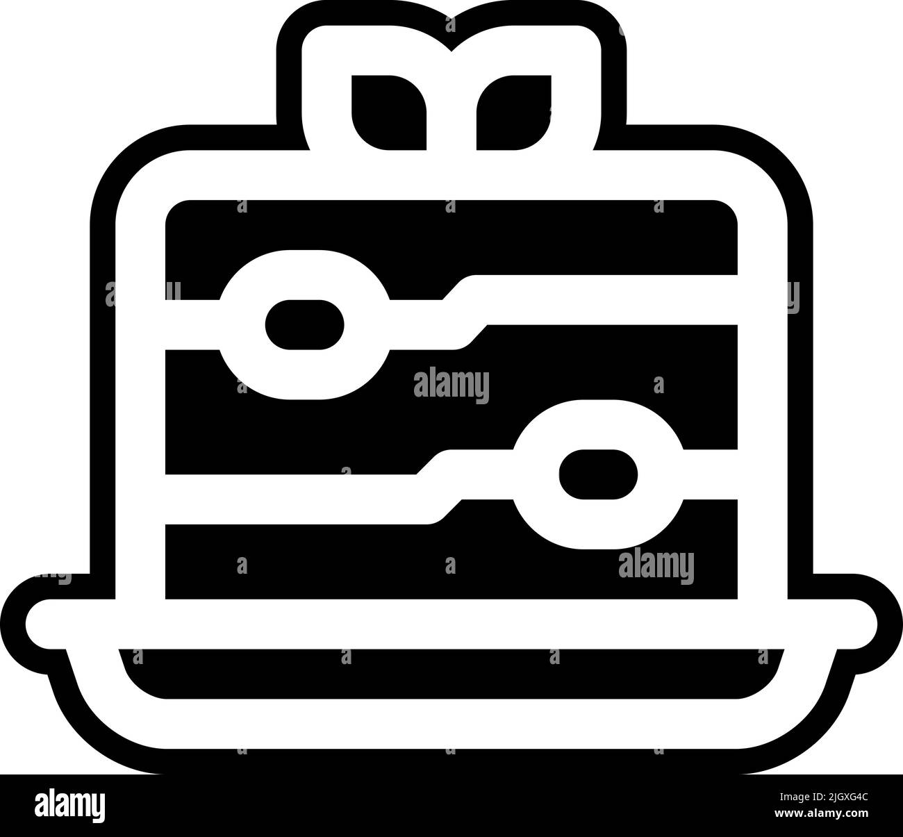 Cocoa fruit icon Black and White Stock Photos & Images - Alamy