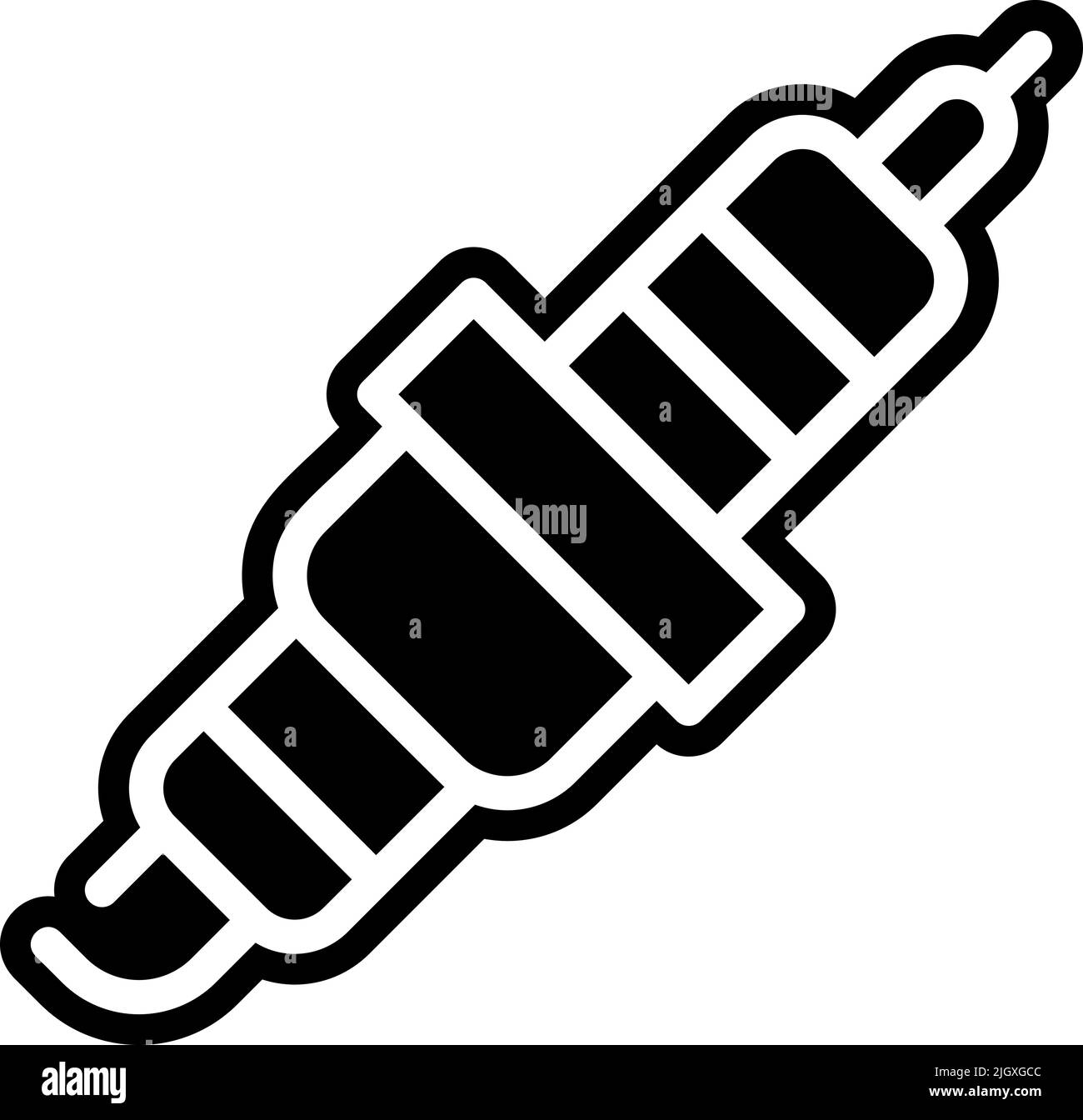 Spark plug Black and White Stock Photos & Images - Alamy
