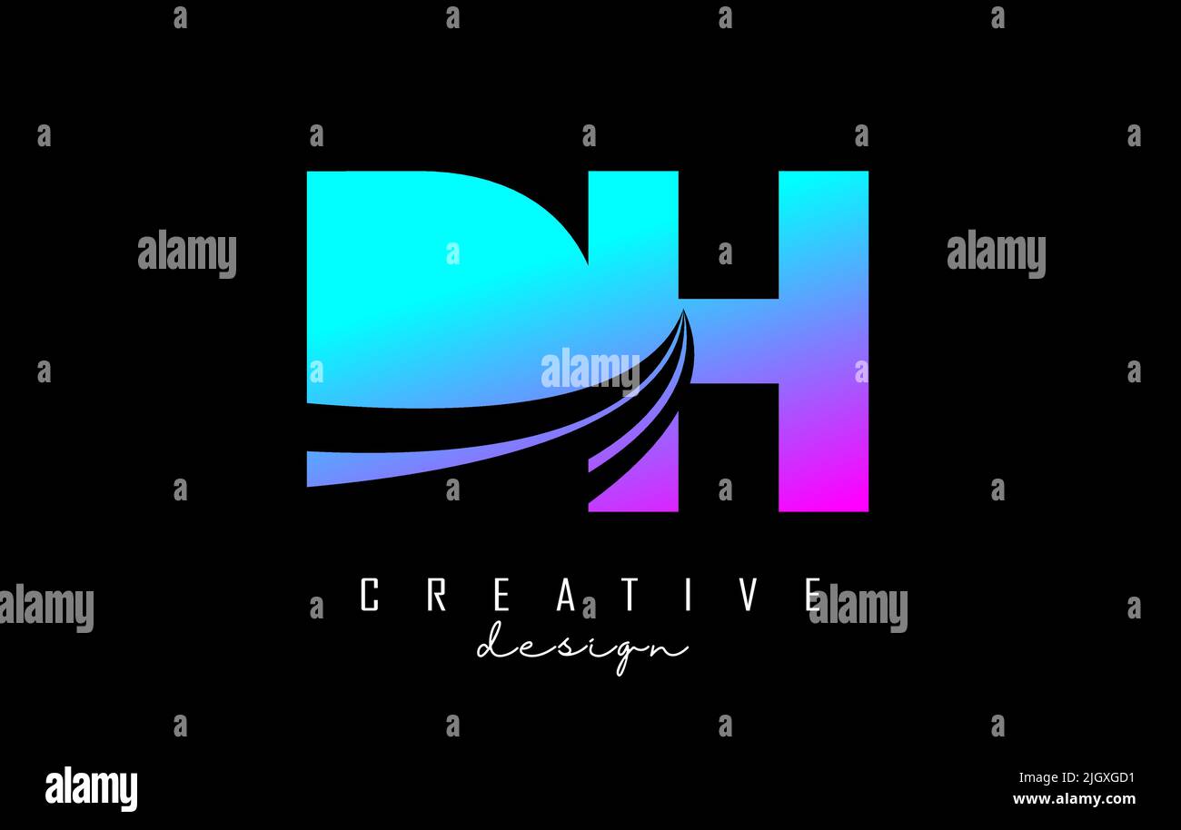 D and h logo hi-res stock photography and images - Alamy