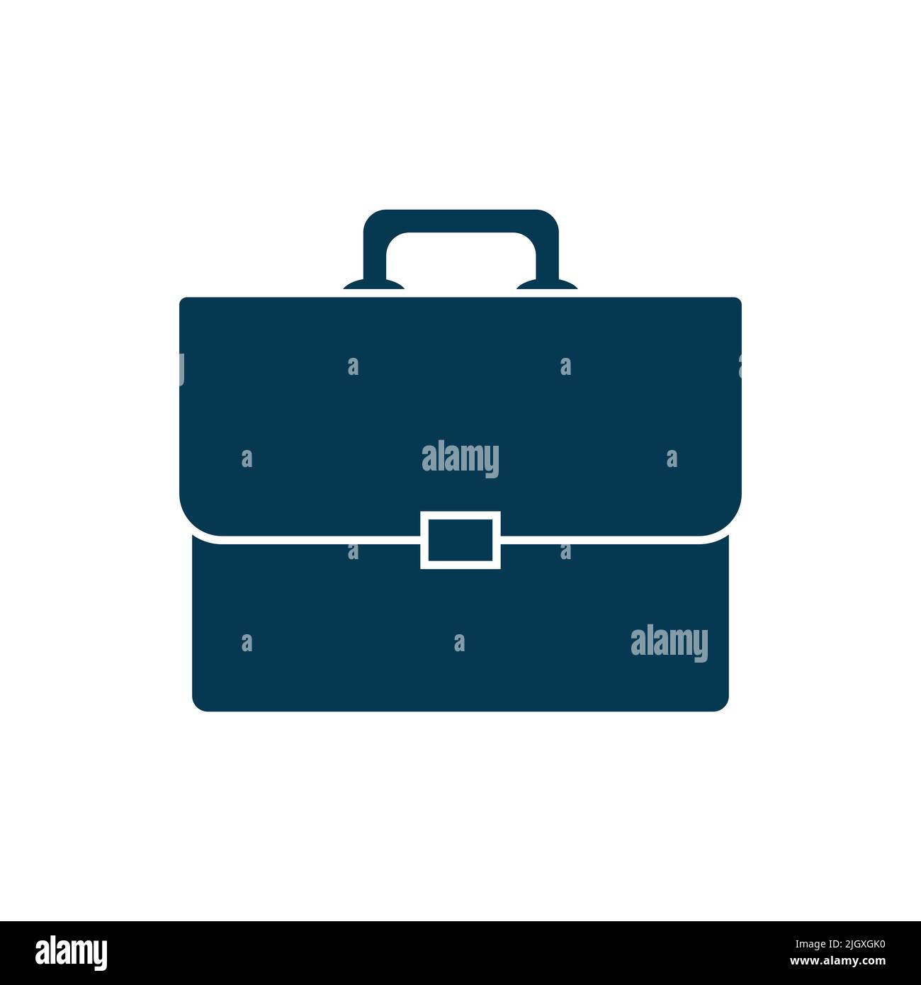 Briefcase icon isolated on white background. Vector illustration Stock ...
