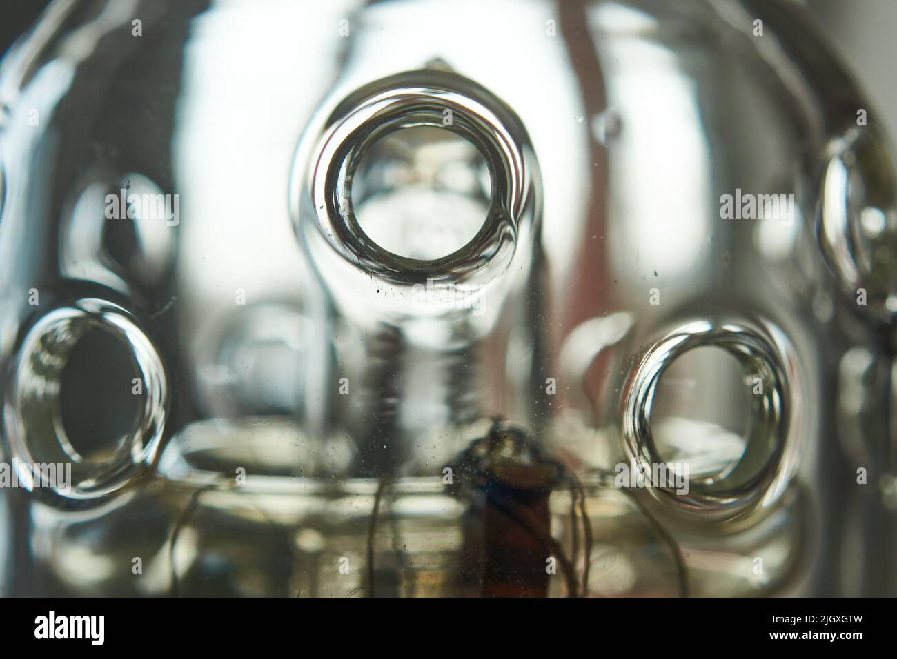 Closeup macro photo of studio flash light bulb Stock Photo - Alamy