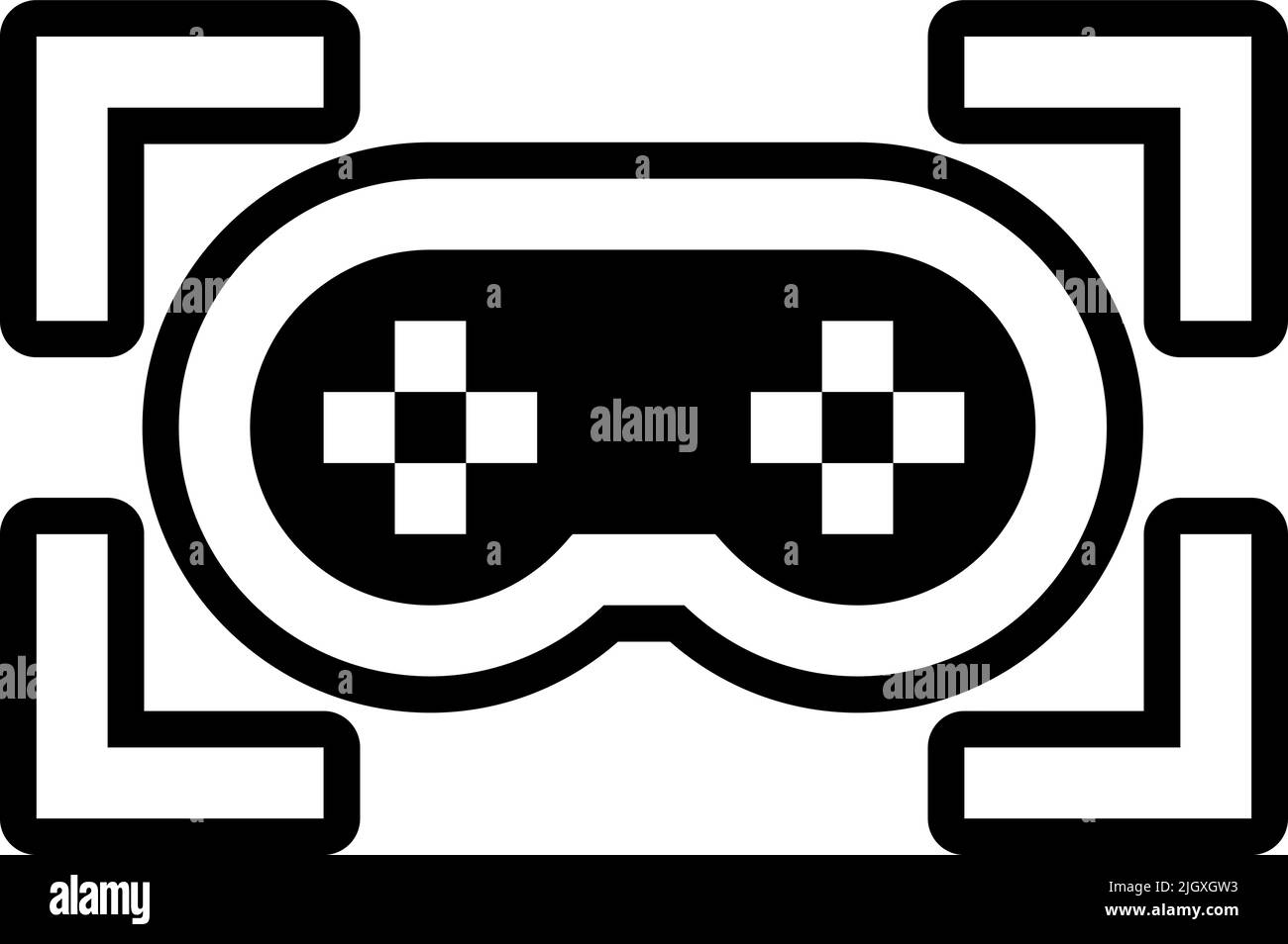 Game development target icon Stock Vector Image & Art - Alamy