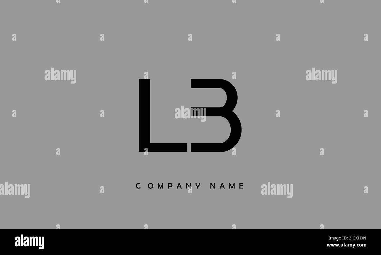 LB, BL Alphabets Letters Logo Monogram Stock Vector Image & Art - Alamy
