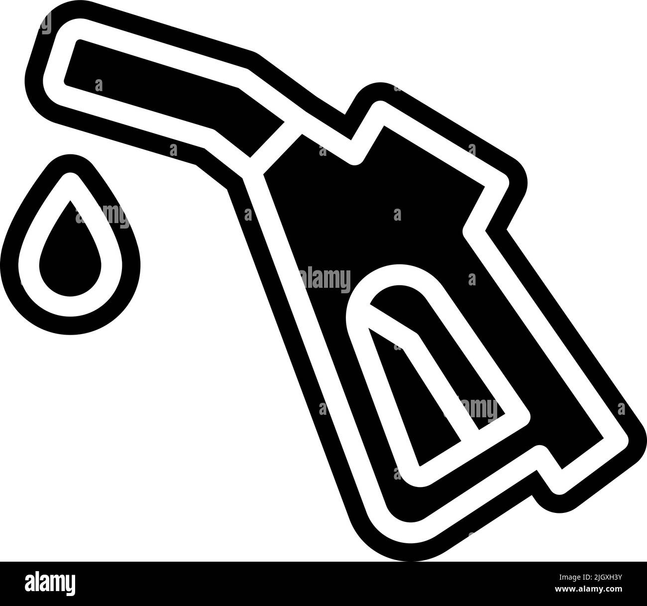 Gas pump fill Black and White Stock Photos & Images - Alamy