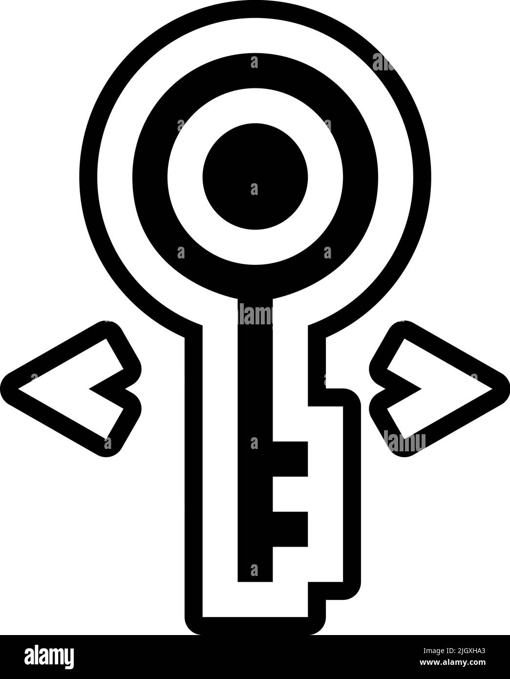 Game development key icon Stock Vector Image & Art - Alamy