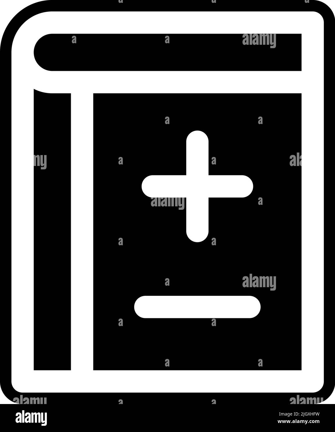 Health and medicine medical book icon Stock Vector Image & Art - Alamy