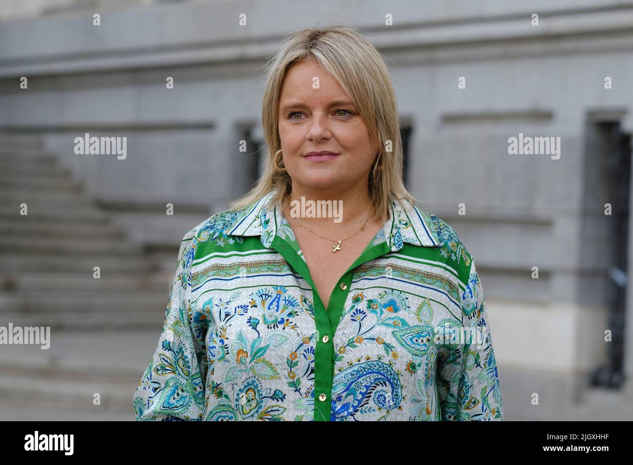 Madrid, Spain. 13th July, 2022. María del Mar Blanco seen during the ...