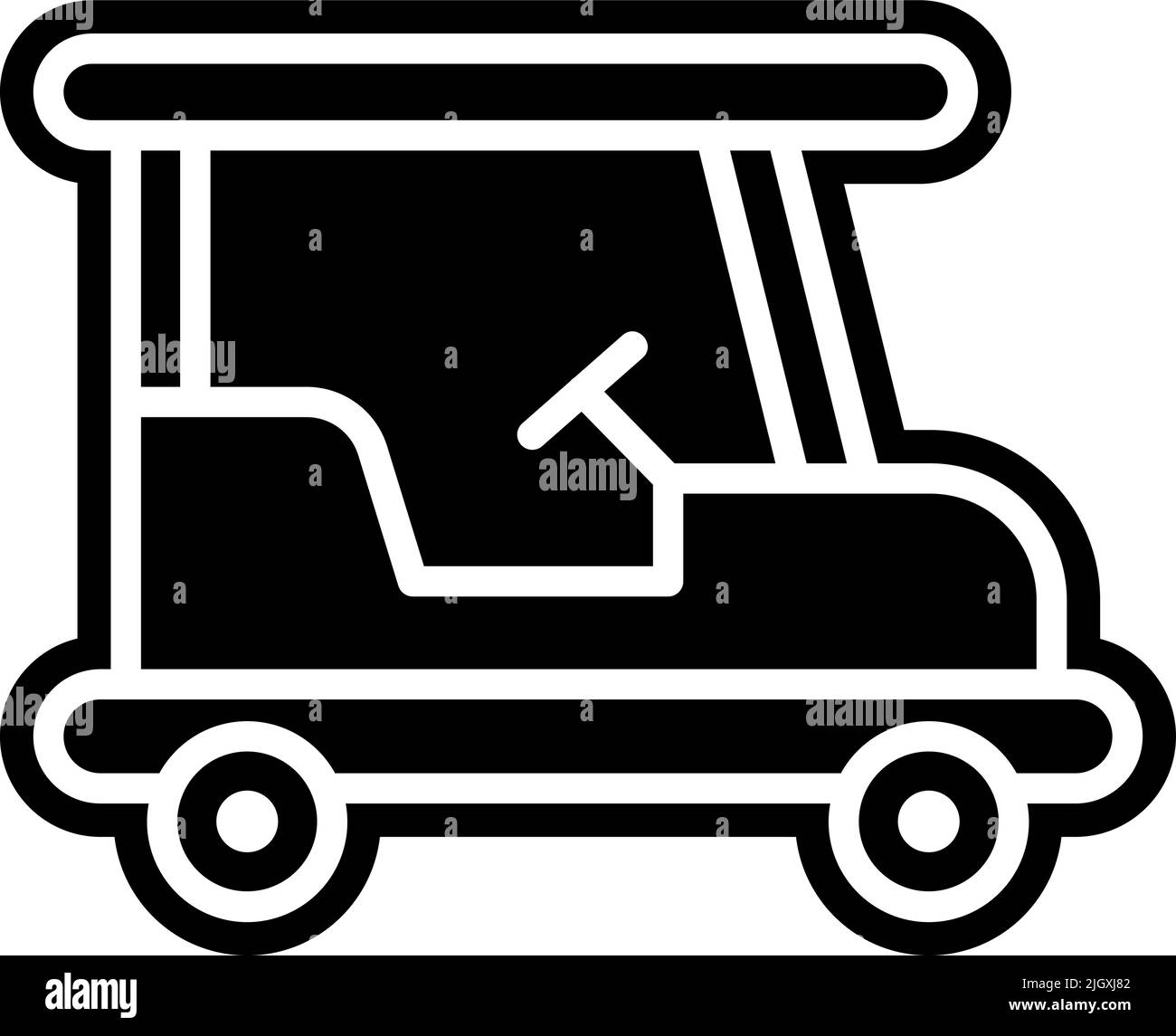 Golf cart icon Stock Vector Image & Art - Alamy